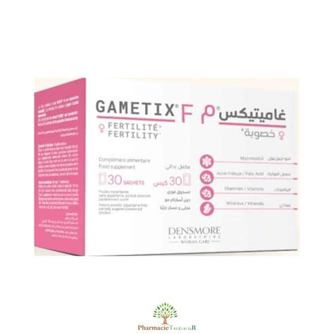 Densmore Gametix F 30 Sachets Livraison partout en Algérie