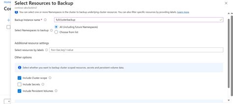 使用 Azure 備份來備份 Azure Kubernetes Service Azure Backup Microsoft Learn