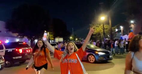 Astros Fans Celebrate World Series Win In Houston Just The News