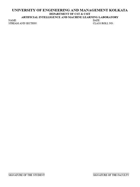 Aiml Lab Data Sheet Docx 1 Pdf