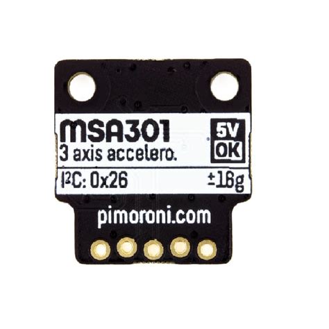 pimoroni msa301 3dof motion sensor breakout darkoct02