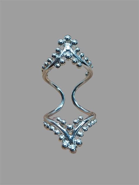 Sterling Silver Swan Neck For Splint Dip Joint Fingertip Arthritis