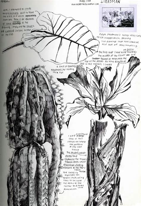 Perceptions Of Identity IB Visual Arts Sketch Book A Level Art