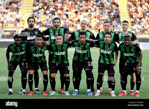 Us Sassuolo Players Pose For A Team Photo During The Pre Season
