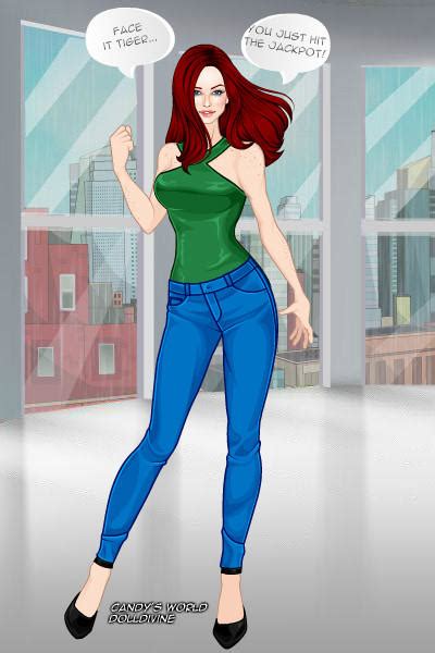 Mary Jane Watson My Design By Jaz Merigold On Deviantart