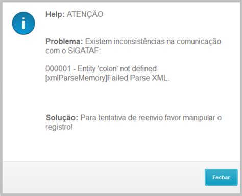 Rh Linha Protheus Mdt Entity Colon Not Defined Xmlparsememory