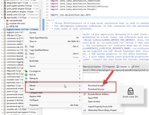在 eclipse 中如何下载 maven 的源代码 java isharkfly