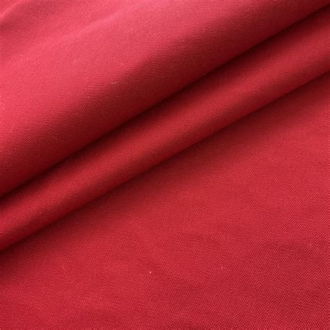 12 Oz Cotton Duck Canvas Red Heavyweight Canvas Duck Fabric Home