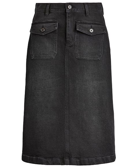 Lauren Ralph Lauren Denim Skirt And Reviews Skirts Women Macys