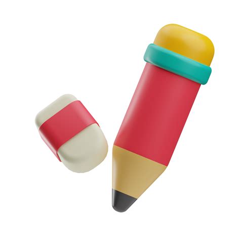 Kindergarten Pencil Illustration 3d 24958681 Png