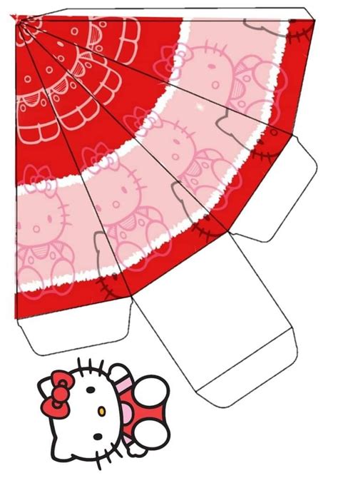 Hello Kitty Paper Crafts 10 Free Pdf Printables Artofit