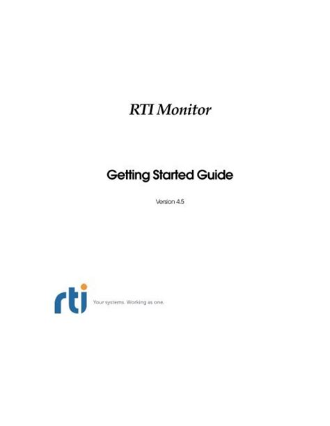 Getting Started Dds Community Rti Connext Users