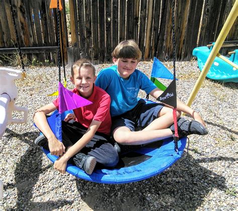 The Backyard Swingset Has A New Purpose