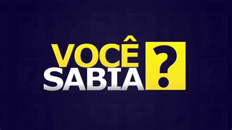 Vinheta Voce Sabia Youtube