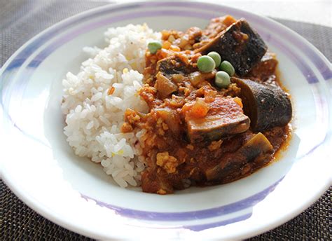 ゴロゴロナスのキーマカレー｜ナス｜特産品レシピ｜【公式】ja京都やましろ