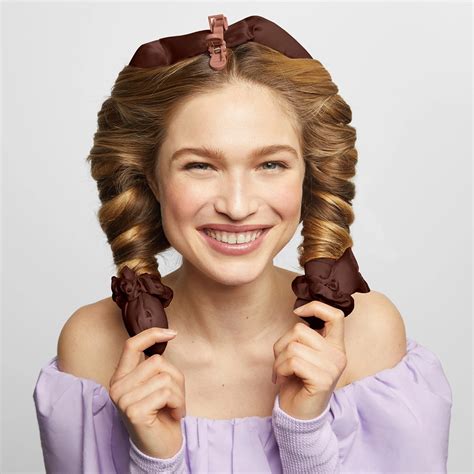 Kitsch Xl Satin Heatless Curling Set Chocolate Discount Beauty