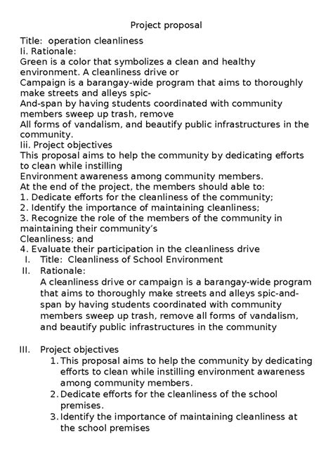 Project Proposal No More Project Proposal Title Operation