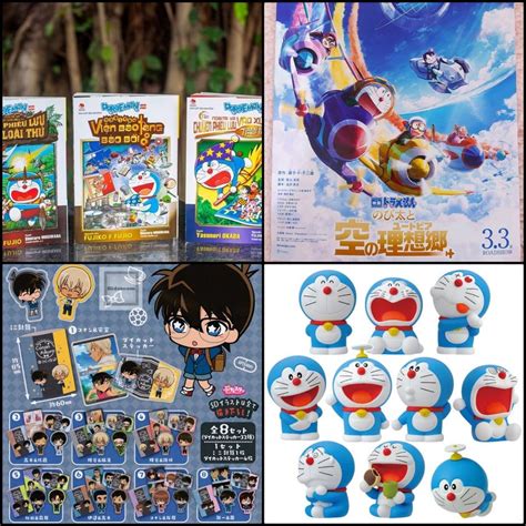Mô Hình Doraemon Conan Kèm 3 Tập Doraemon Movie Story Shopee Việt Nam