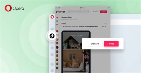 Opera Becomes The First Browser With Built In TikTok Blog Opera Desktop