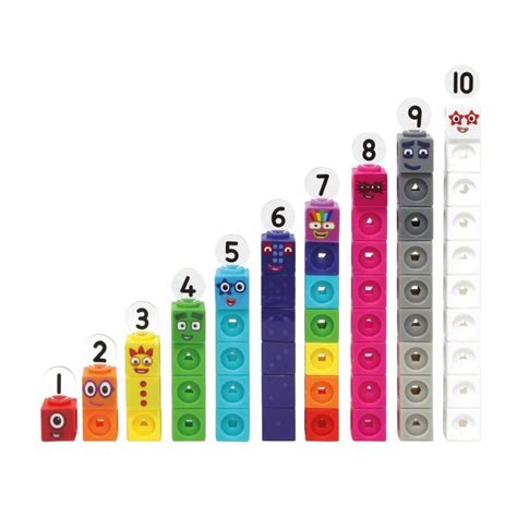 MathLink Cubes Numberblocks 1 10 Activity Set Why Gr