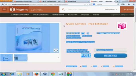 Magento Tutorial For Beginners In Hindiurdu Part 5 How To Install Extension Youtube