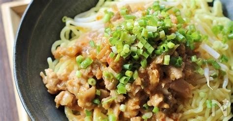 ごまだれで簡単！汁なし和え麺 レシピサイトnadia