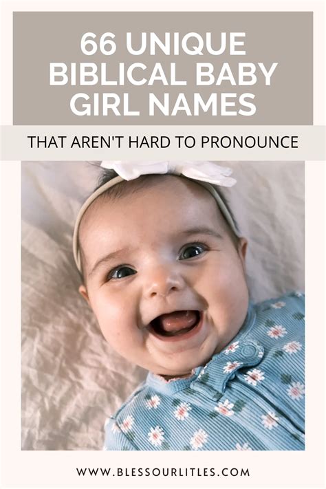 66 Unique Biblical Girl Names That Are Pretty Unheard Of Bless Our