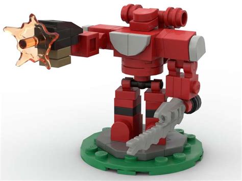 Lego Moc Warhammer 40k Space Marine By Meregt Rebrickable Build