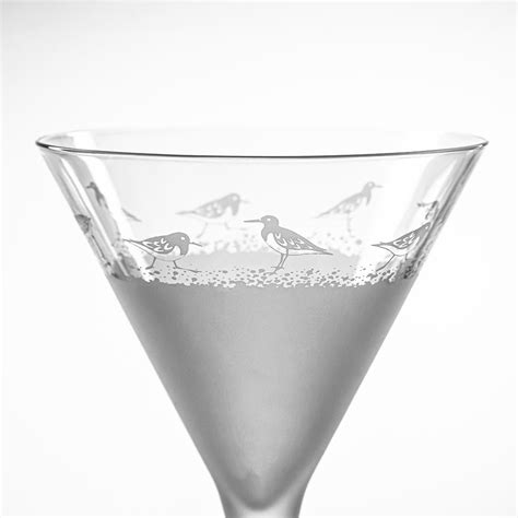 Sandpiper 75oz Martini Cocktail Glass Set Of 4 Rolf Glass
