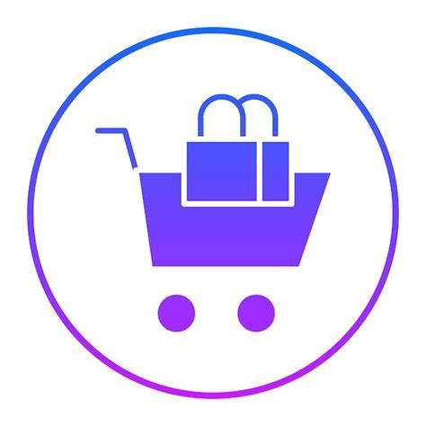 premium vector shopping cart vector illustration