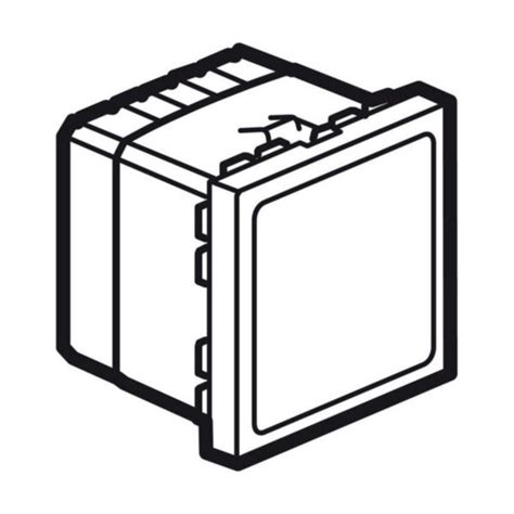 Illuminated Sign Arteor 1 W 2 State Leds Green Red 2 Modules Magnesium 572724