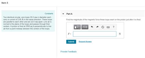 solved tem 5 constants part a two identical circular wire