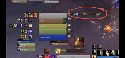 Help How To Remove My Personal Buffs From Party Frame Using Shadowed