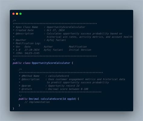 Piotr Gajek On Linkedin Best Practices For Salesforce Code Comments