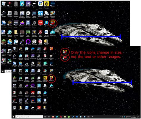 Windows Desktop Icon Size How To Change The Icon Size In Windows Laptop Mag More