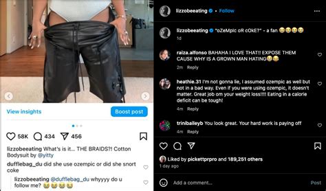Lizzo Shows Off Dramatic Weight Loss Then Exposes Haters Photo