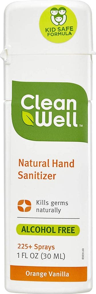 Cleanwell Natural Hand Sanitizer Spray Hand Sanitizers That Smell
