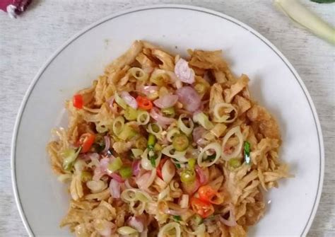 Resep Ayam Suwir Sambal Matah Oleh Heni Nur Cookpad