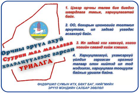 ОРЧНЫ ЭРҮҮЛ АХУЙ СУУРИН МАЛ МАЛЛАГАА ХЭЛЭЛЦҮҮЛЭГ ЗОХИОН БАЙГУУЛЛАА