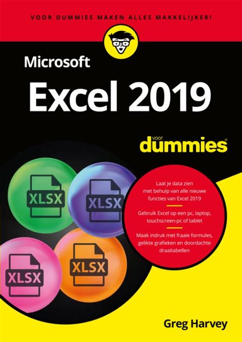Boek Microsoft Excel Voor Dummies Geschreven Door Greg Harvey