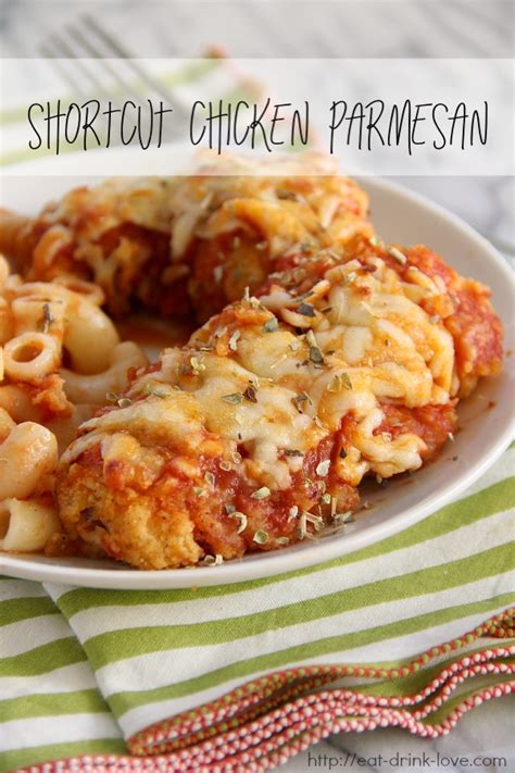 Easy Chicken Parmesan Eat Drink Love