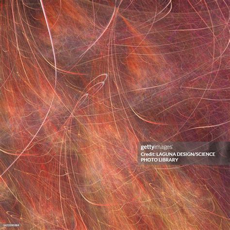 Trajectories Of Elementary Particles Conceptual Illustration High Res