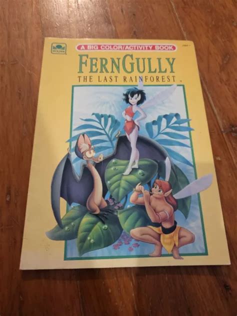 Fern Gully The Last Rainforest Colouring Book 300 Picclick Au