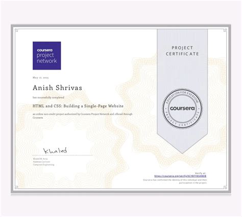 Anish Shrivas On Linkedin Coursera Html Css Webdevelopment Frontenddeveloper
