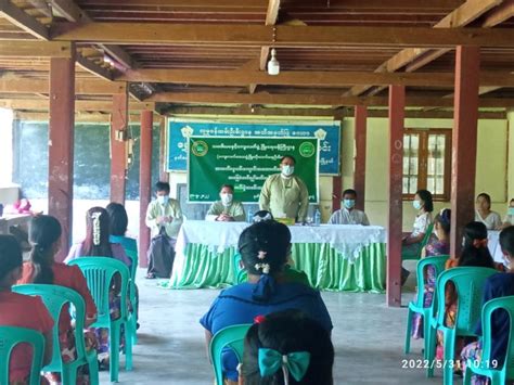 ပန်းတောင်းမြို့နယ် နတ်မောက်ကျေးရွာတွင် အသက်မွေးဝမ်းကျောင်း အထောက်အကူပြု အခြေခံစက်ချုပ် သင်တန်းဆင