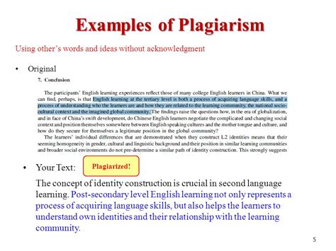 Examples Of Plagiarism Types Of Plagiarism In Academic Research