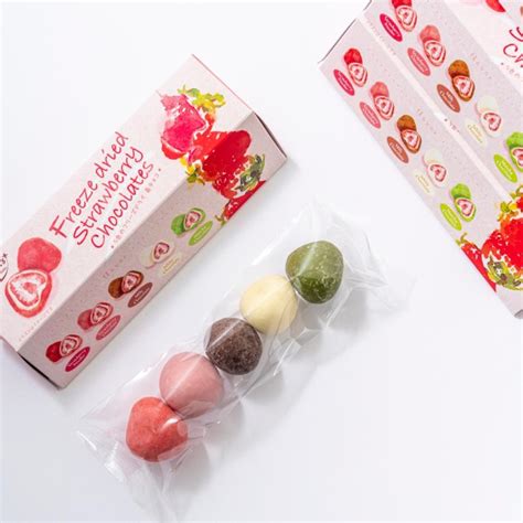 5色のフリーズドライ苺チョコ マシューのチョコレート 通販 Yahooショッピング