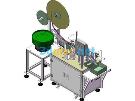 Plastic Terminal Plug In Machine 3d Model Solidworks