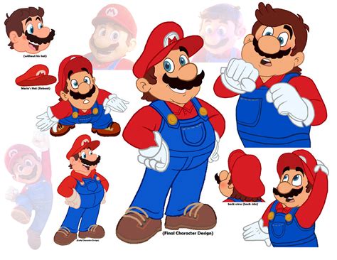 Smbss Reboot Mario Character Design By Princesscreation345 On