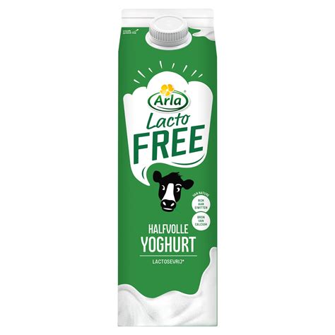 Arla Lactofree Halfvolle Yoghurt Per Pak 1000 Ml